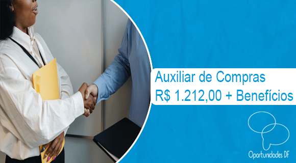 Auxiliar de Compras 21-10-2022 - Oportunidades DF