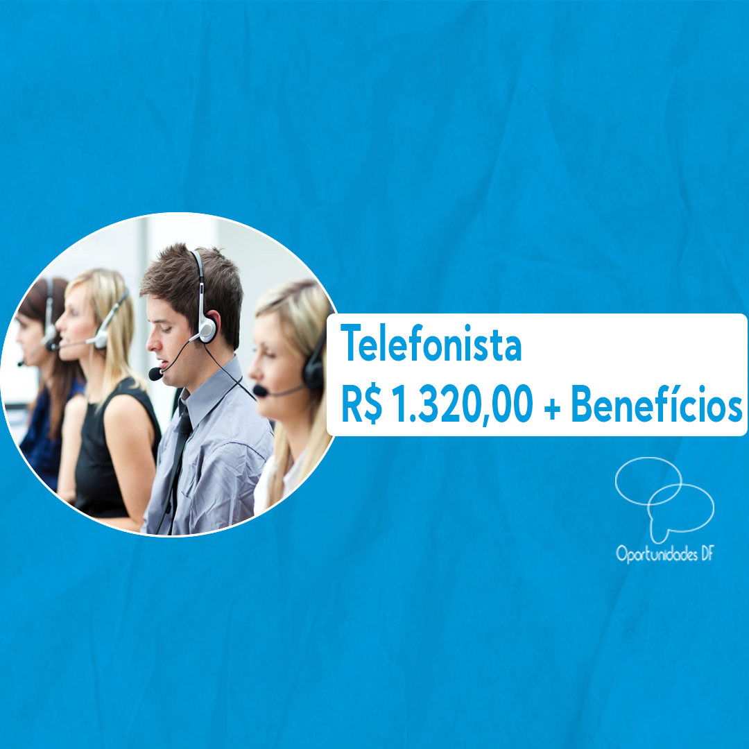 Telefonista 21 12 2023 Oportunidades Df